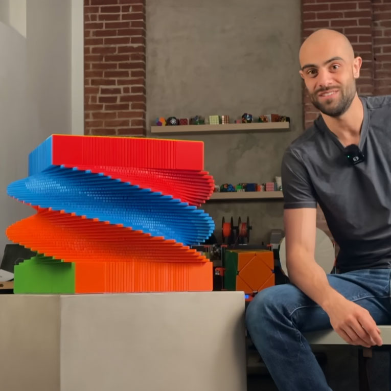 NY Världens största Rubiks kub (antal lager) - Cuboss.se